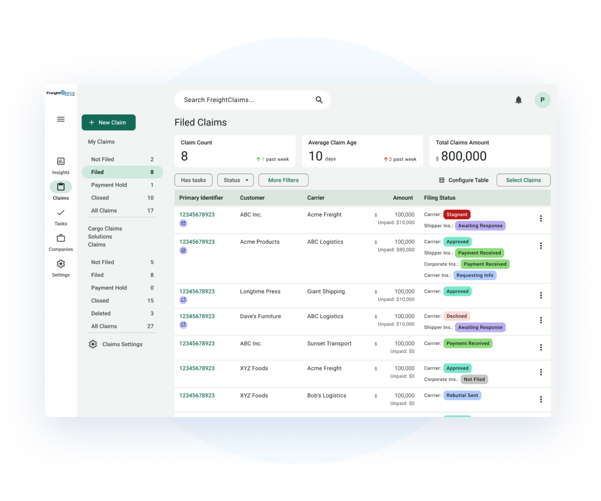 Efficient Freight Claim Management Solutions | FreightOptics